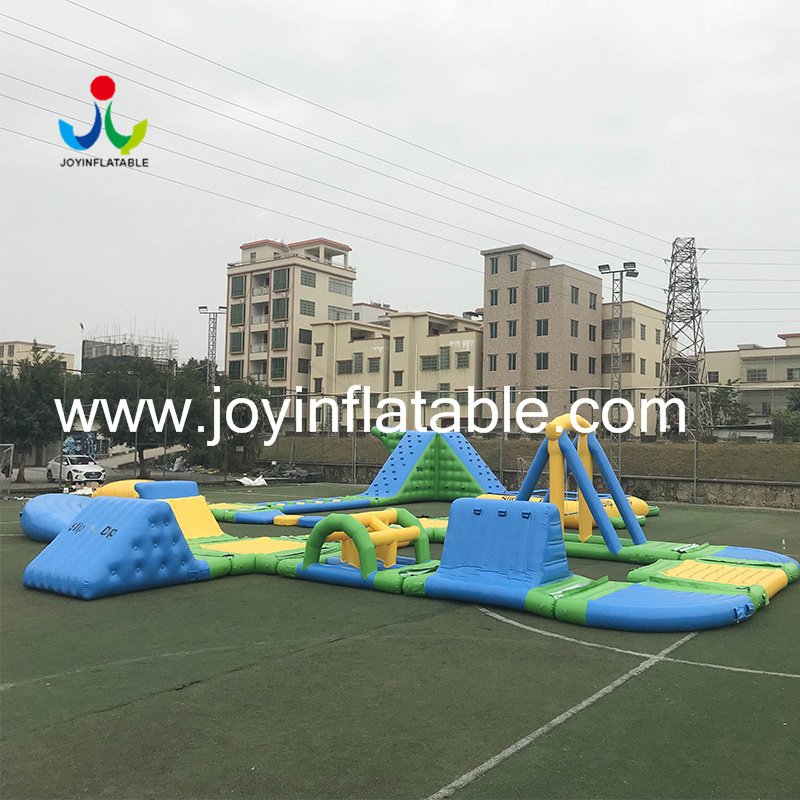 Inflatable Lake Slide Jumping Inflatable Floating Water Slides