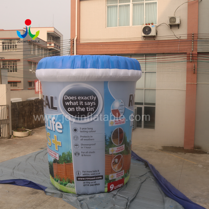 Outdoor Decoration Inflatable Paint Bucket Model for Advertising