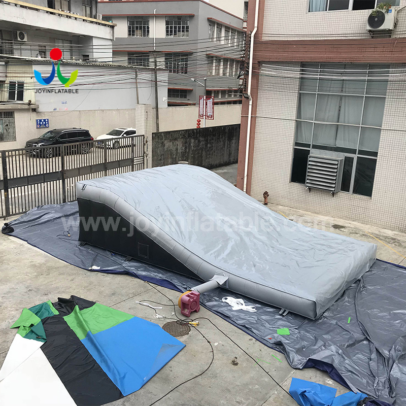 Inflatable Ramp Landing Air Bag for Bike Race | Joy Inflatable