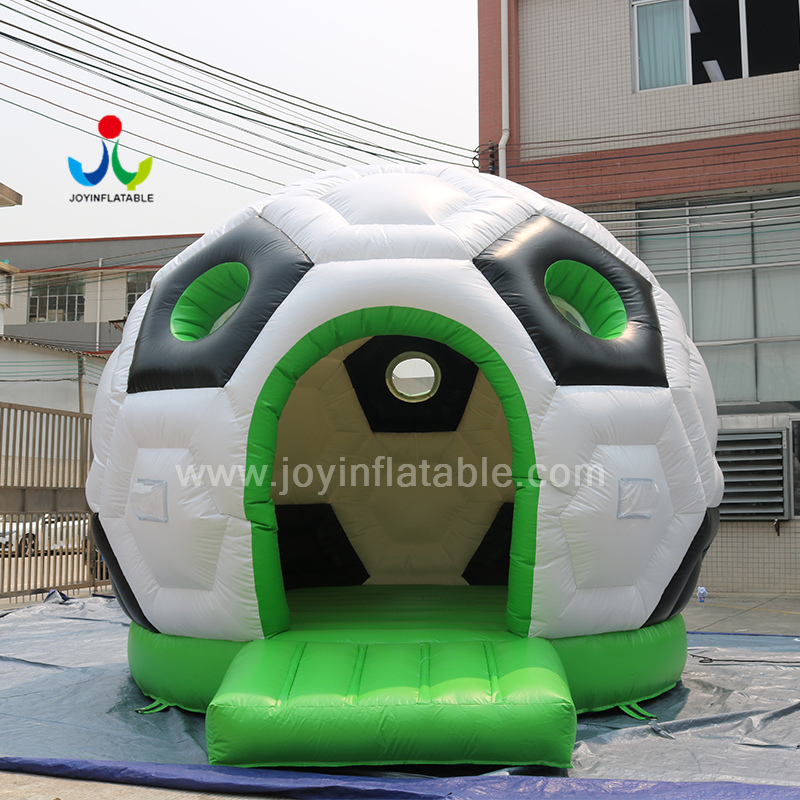 Soccer Ball Inflatable Football Bouncer Jumping Castle House for Kids