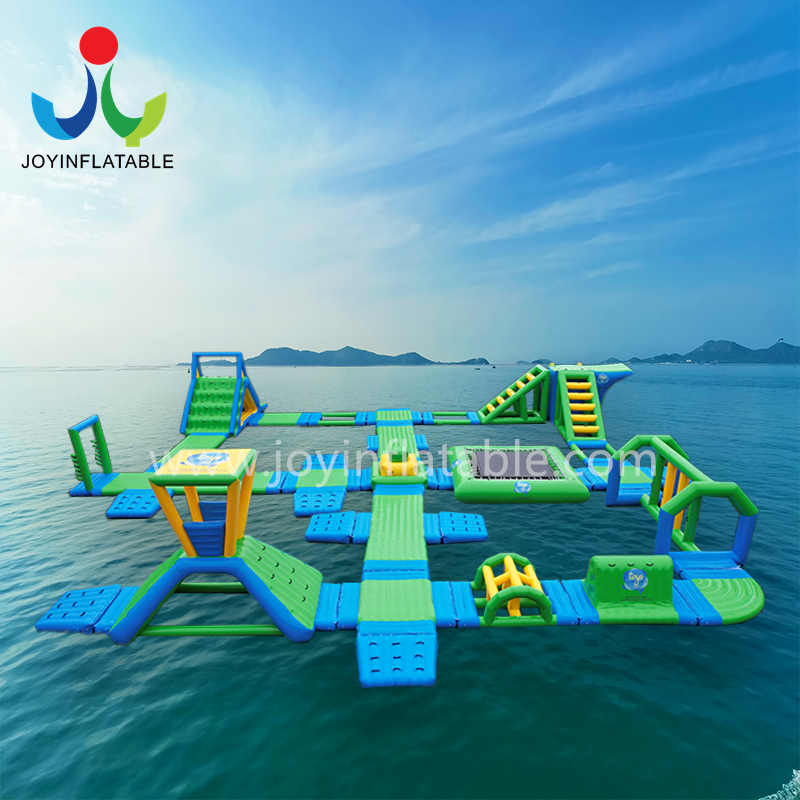 Beach Giant Inflatable Floating Aqua Park for Summer | Joy Inflatable