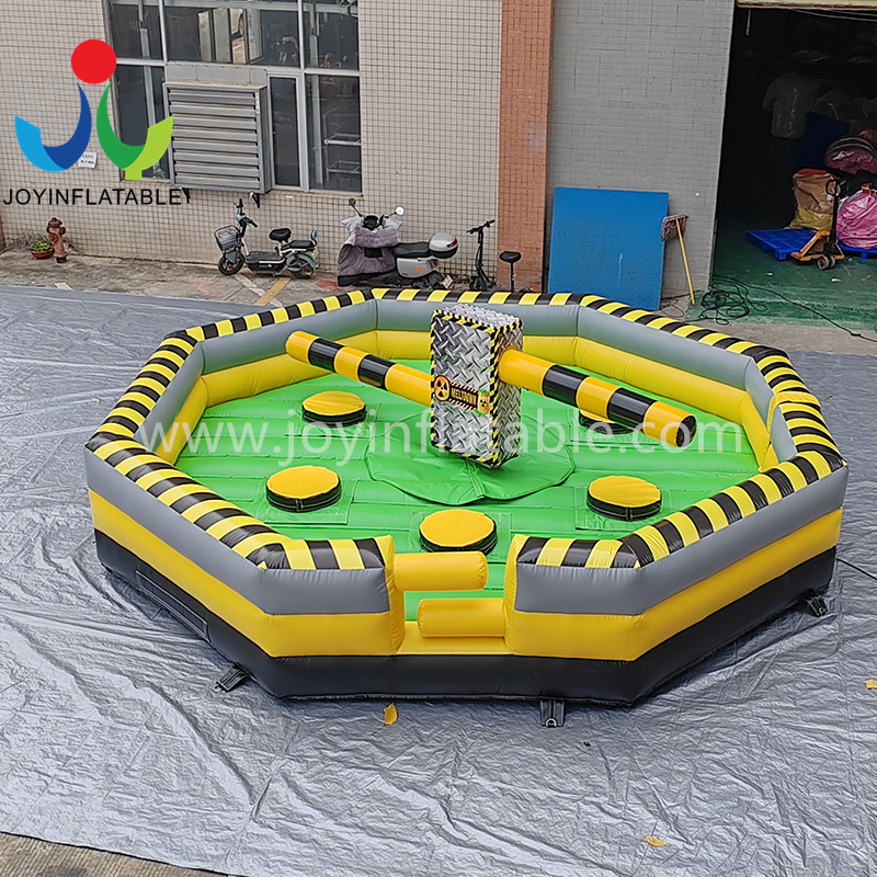 Spinning Obstacle Course Mechanical Meltdown Inflatable for Sale