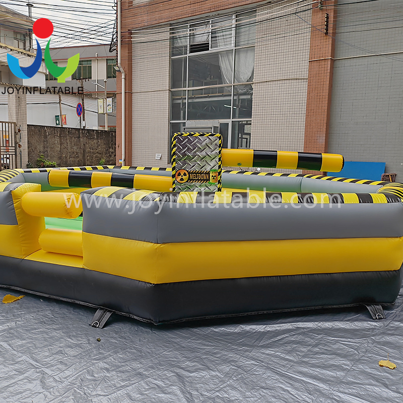 Spinning Obstacle Course Mechanical Meltdown Inflatable for Sale