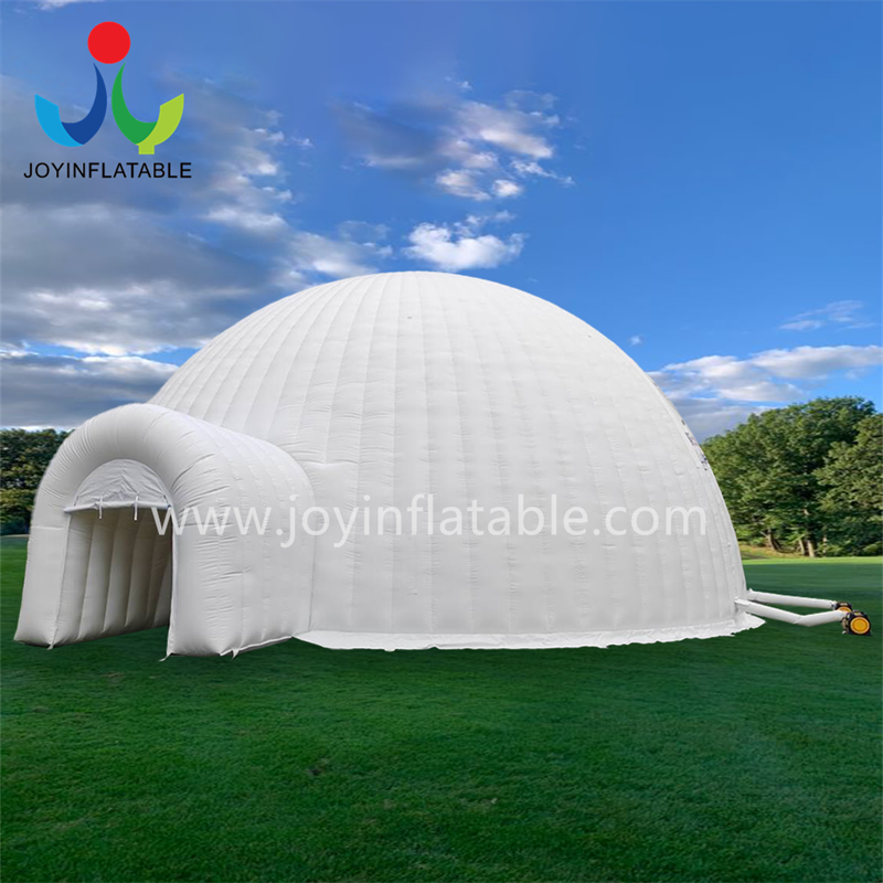 Inflatable Dome with Inflatable Mat for the Outdoor Yoga