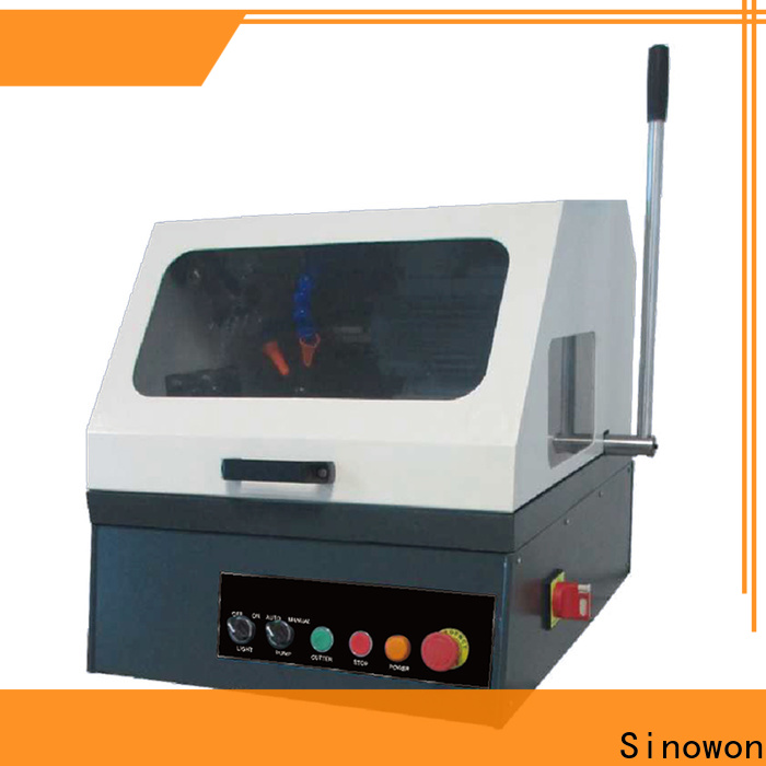 Approved Metallurgical Cutting Machine Design for LCD | Sinowon