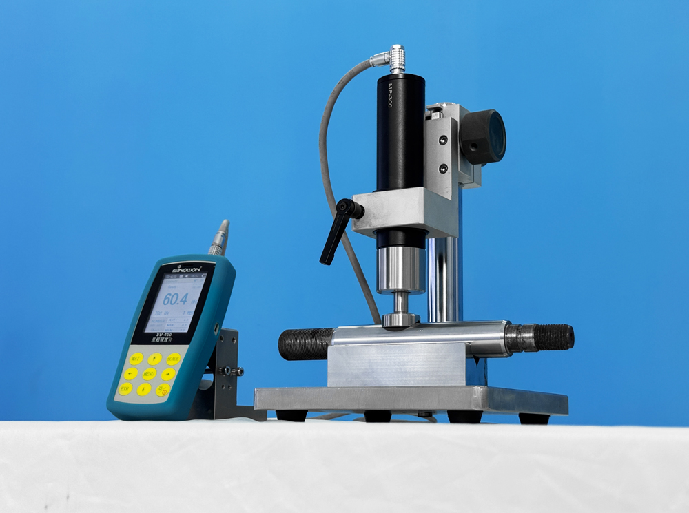 Ultrasonic Hardness Tester for Motor Shafts | Sinowon