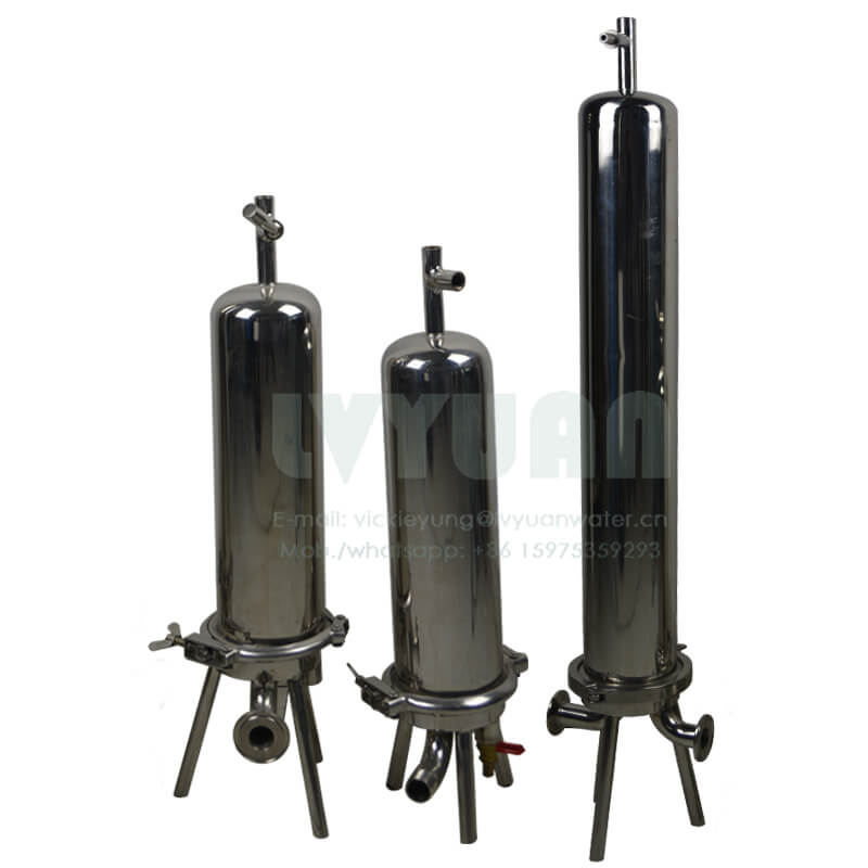 How To Installation Sanitary Cartridge Filter Housing? | Lvyuan