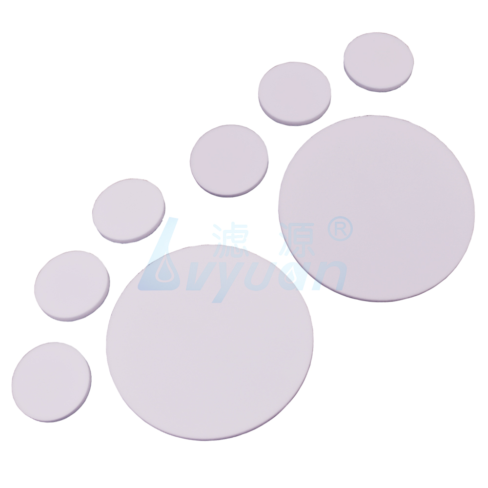 Beverage Gas 0.5um 2um Synthetic Glass Porous Filter Disc | Lvyuan