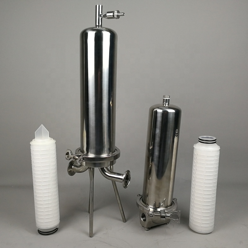 SS316 SUS Food Grade Stainless Steel Micron Water Filter Housing for ...