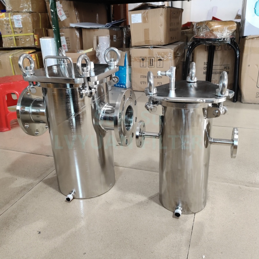 Flanged Basket Strainer with Stainless Steel Strainer Basket Wire Mesh ...