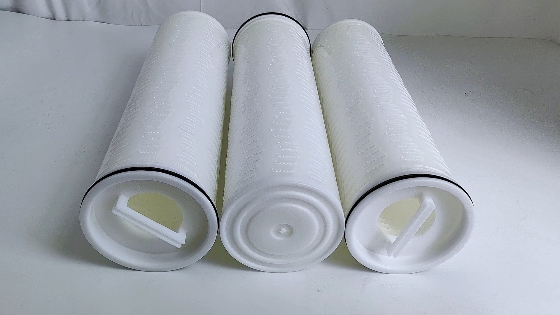 High flow water filter cartridge