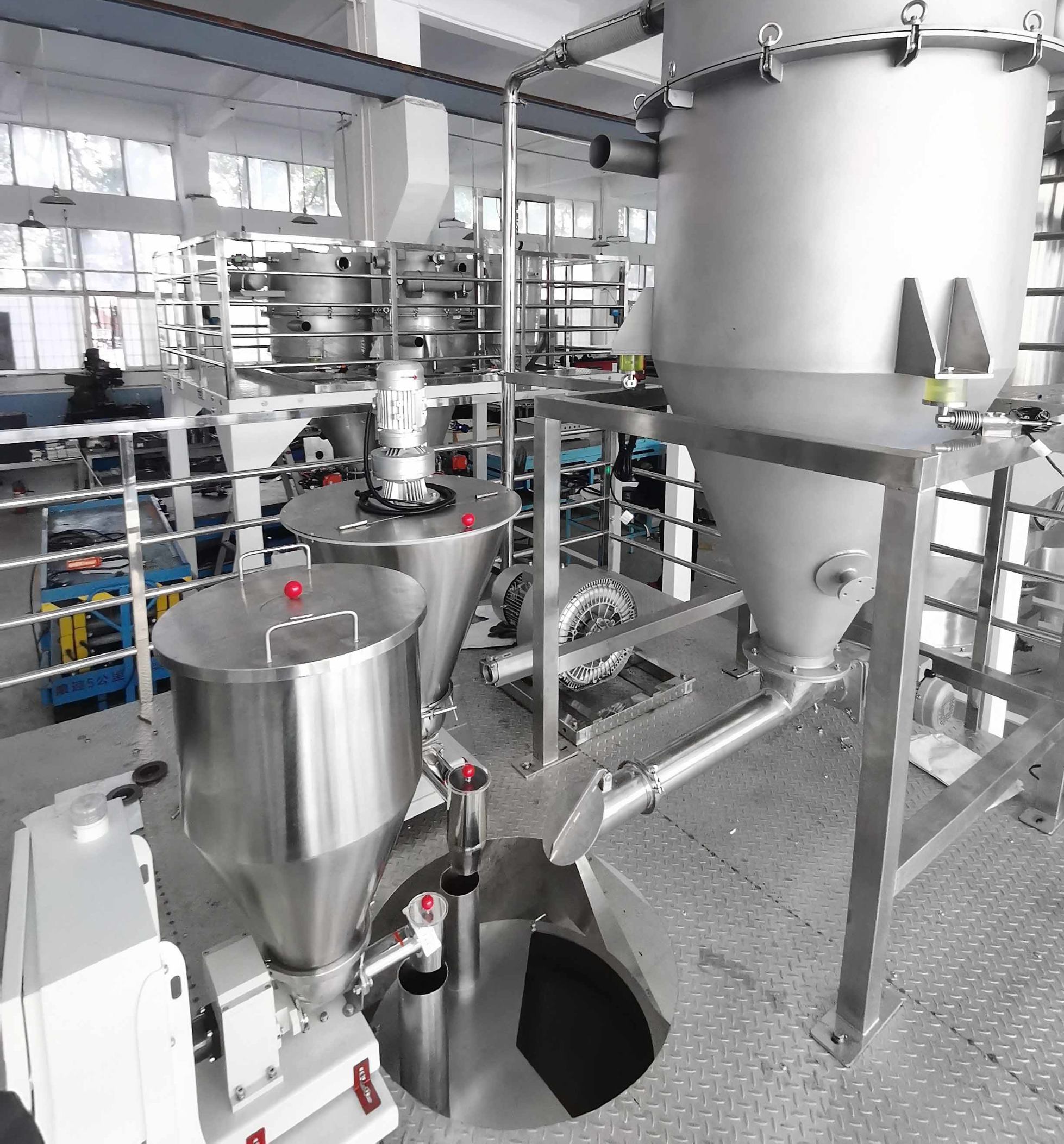 Biscuit Production Machine Small Ingredients Silo System | Golden Bake