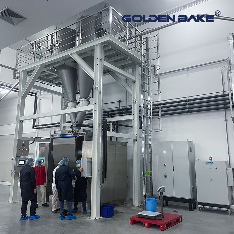 Flour Silo System for Biscuit Production Line, Automatic Dosing System ...