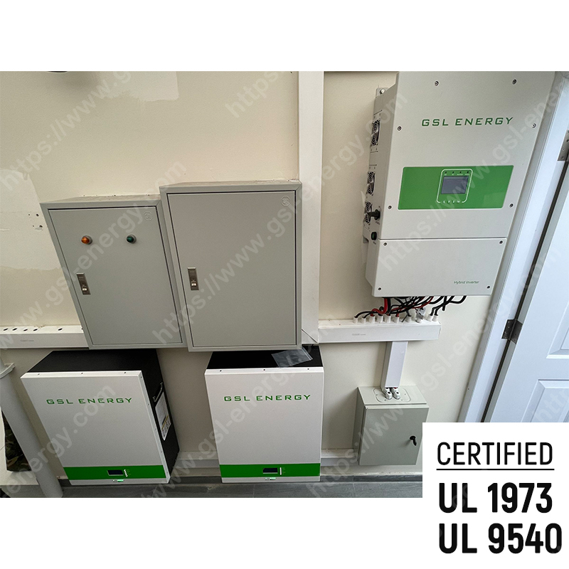 GSL ENERGY 51.2V Lifepo4 Battery 200Ah Solar Power Wall Lithium Battery ...