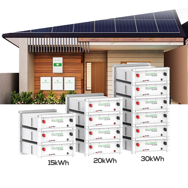 Gsl Energy Energy Storage 5kwh Lithium Solar Stack Server...