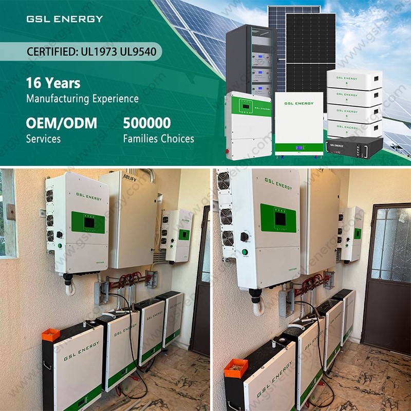 Solar Lithium Battery Storage System Installed in Lebanon! 40kWh of GSL ...