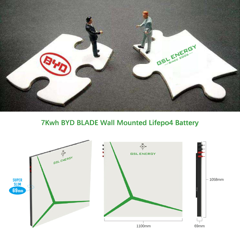 GSL ENERGY Launched the New Powerwall LiFePO4 Lithium Battery with BYD ...