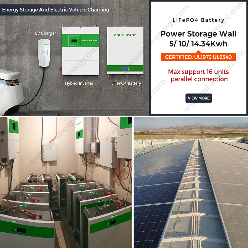 GSL 60Kw LiFePO4 Battery Solar Storage System Benefits in Germany