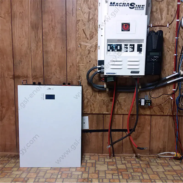 GSL ENERGY 5KVA Off-Grid Hybrid Inverter and 10KWH Power Wall for Solar ...