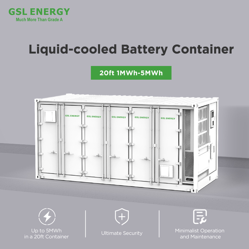 Liquid Cooling BESS Container, 5MWH Container Energy Storage System ...