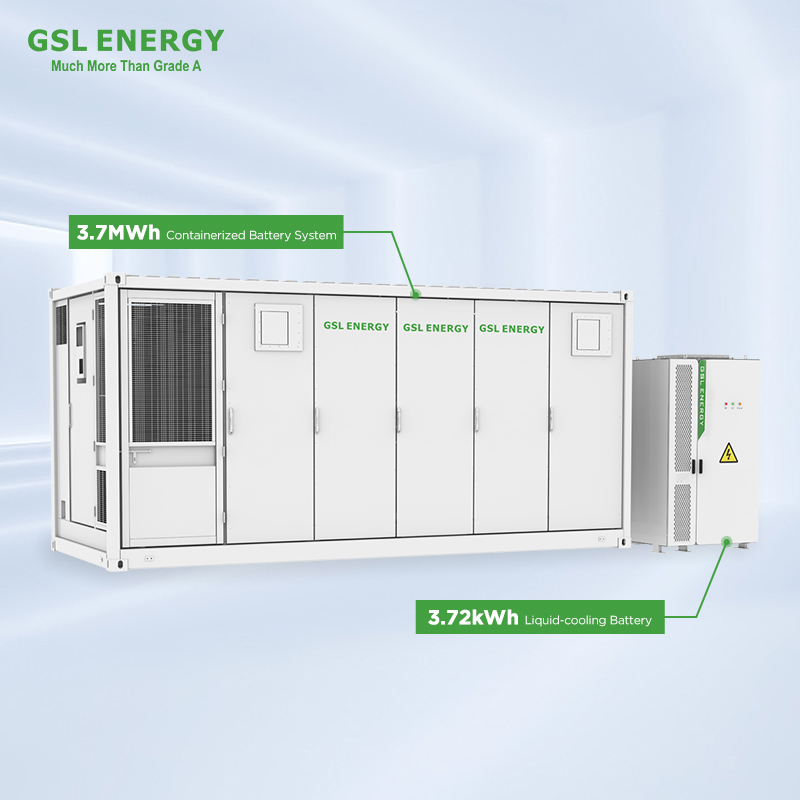 Liquid Cooling BESS Container, 5MWH Container Energy Storage System | GSL Energy