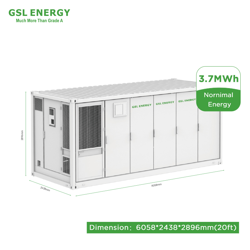 Liquid Cooling BESS Container, 5MWH Container Energy Storage System | GSL Energy