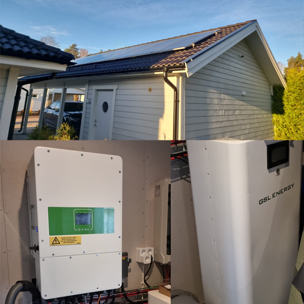 GSL ENERGY 20kWh Floor Battery Energy Storage System in Sweden