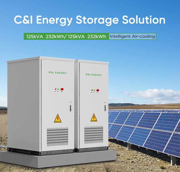 CESS-125K261 AC Coupled All-in-one Liquid Cooling Energy Storage Cabinet System | GSL Energy