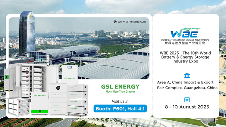 GSL Energy lädt Sie zur Weltbatterie ein & Energiespeicher Expo 2025 | GSL -Energie