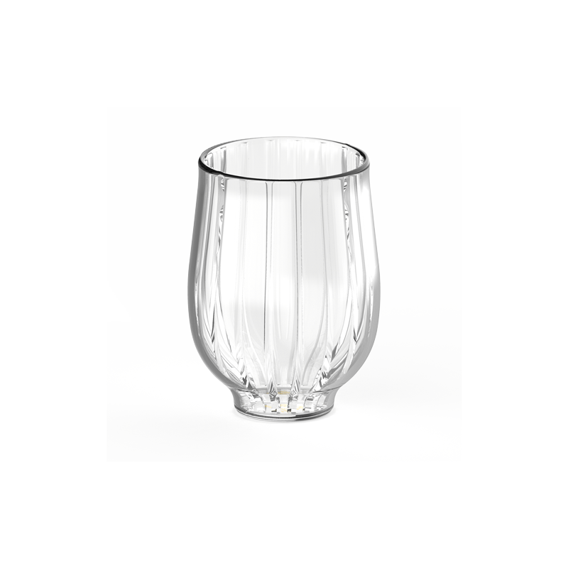 Tulip Glass Tea Cup With High Temperature Resistance Living Series ...