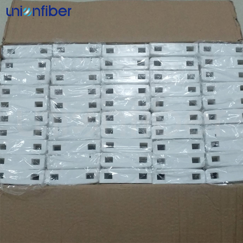 2 Port FTTH Faceplate / Rosette Box - Unionfiber