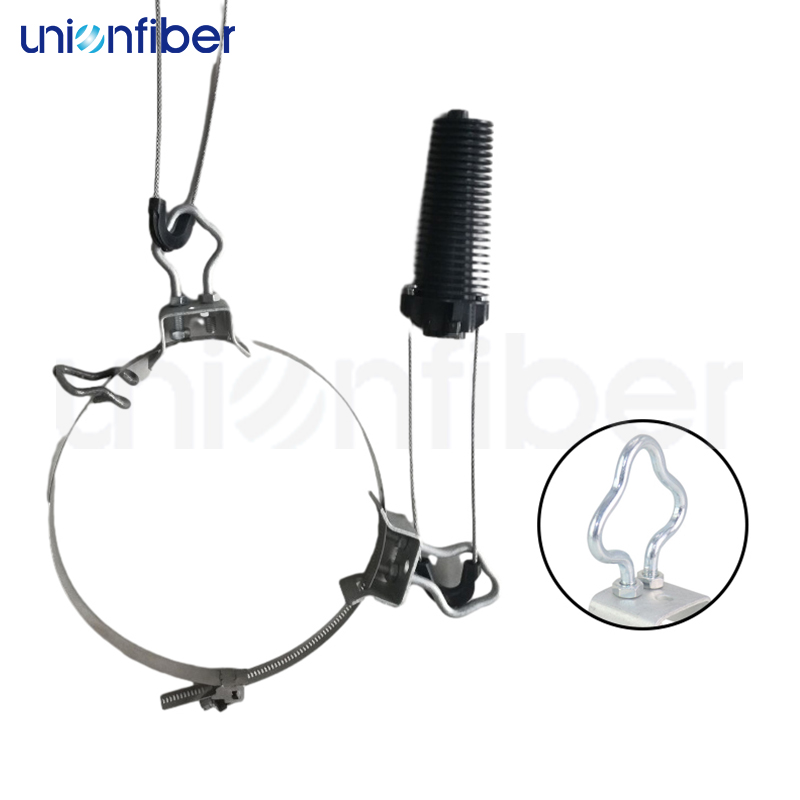 Anchoring Fiber Cable Hook Clamps | Unionfiber