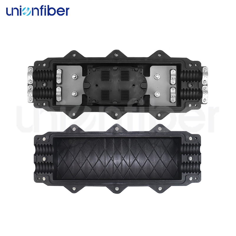 Medium Size in-line Horizontal Fiber Splice Joint Closur | Unionfiber