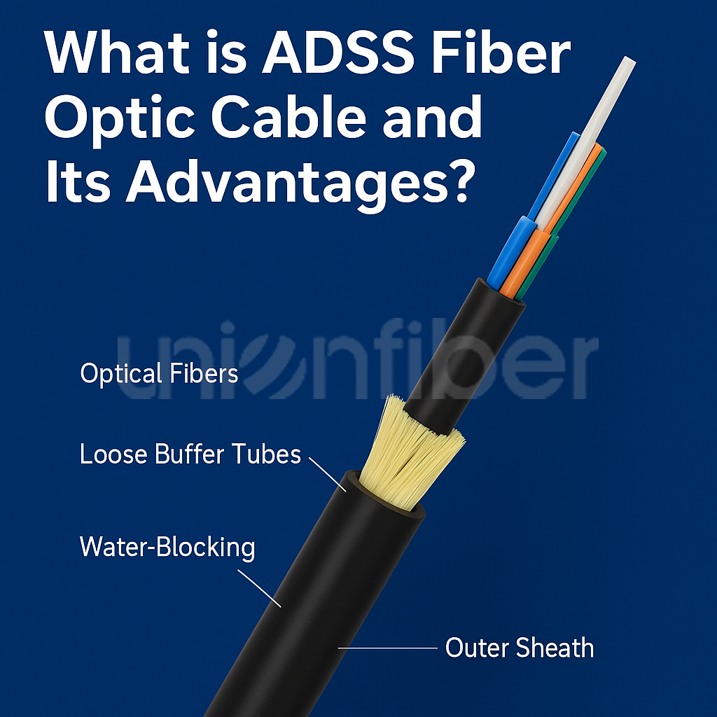 What Is ADSS Fiber Optic Cable and What Are Its Advantages? | Unionfiber