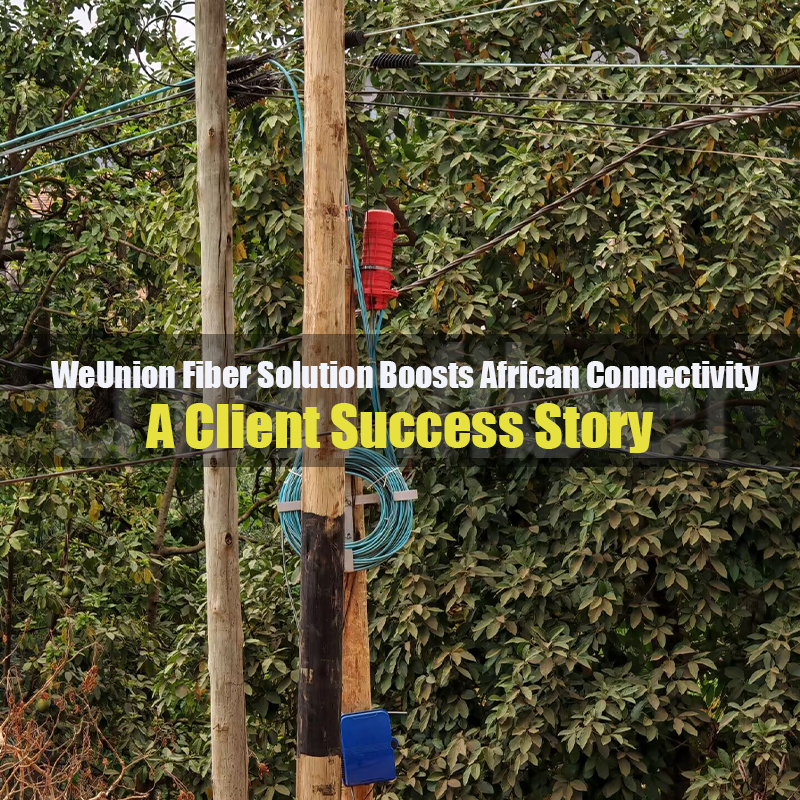 WeUnion's Integrated Fiber Solution Powers African Connectivity: a ...