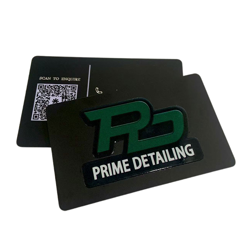 Tarjetas de presentación con impresión UV localizada y logotipo UV en ...