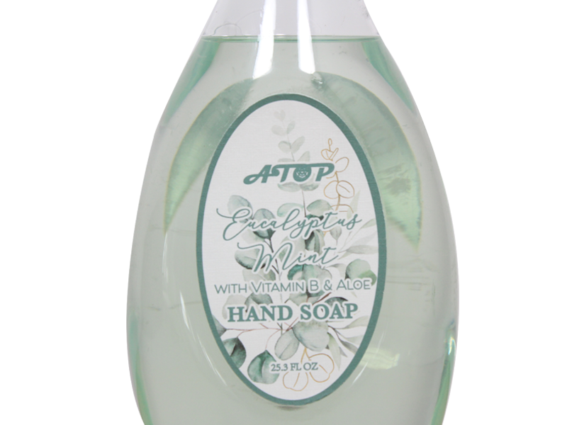 Eucalyptus & Mint Hand Soap - Vitamin E & Aloe Infused for Nourishing ...