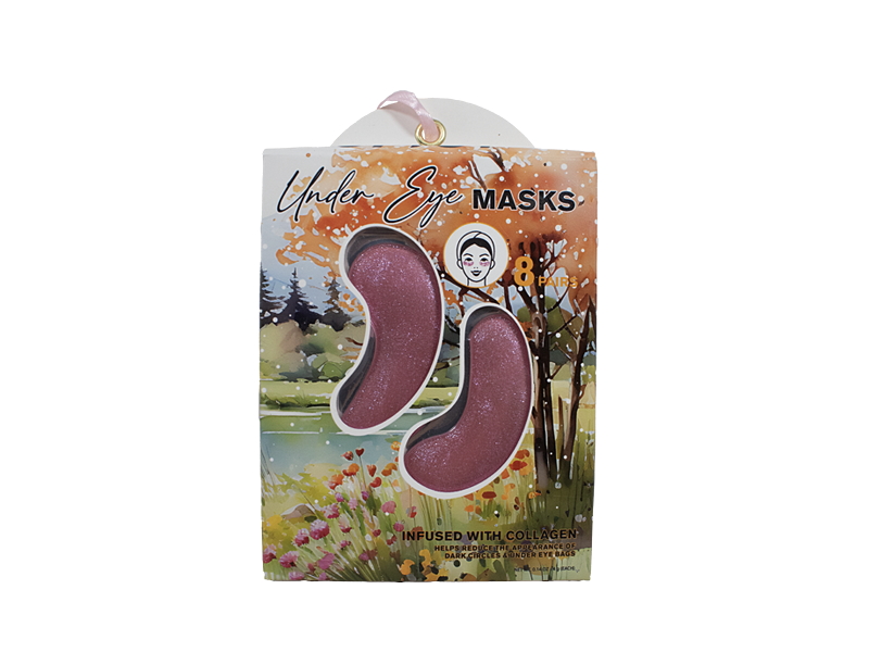 8 Pairs Collagen - Infused Under Eye Masks in Artistic Scenic Designs ...