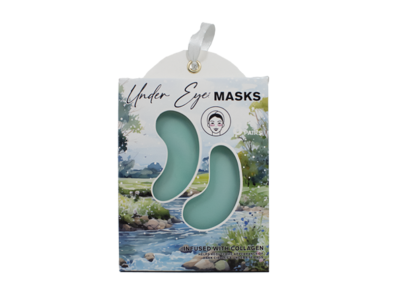 8 Pairs Collagen - Infused Under Eye Masks in Artistic Scenic Designs ...