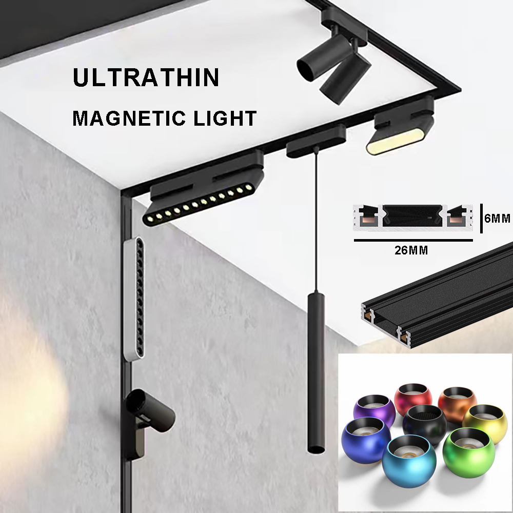 Led Track Light Magnet Spotlight Pendant Light Linear Light - for ...