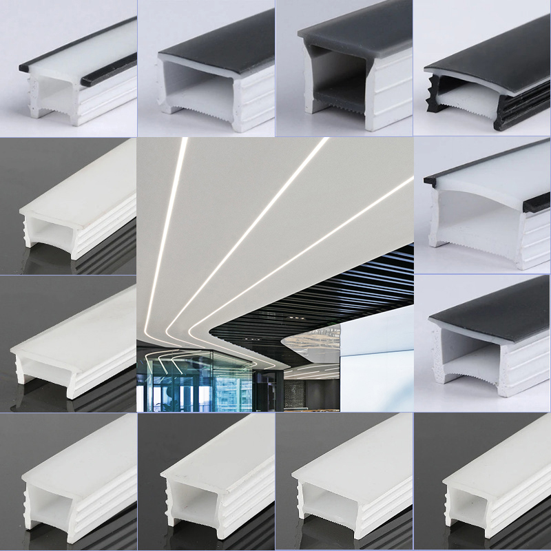 Wholesale Bendable Silicone LED Strip Channel Waterproof Recessed ...