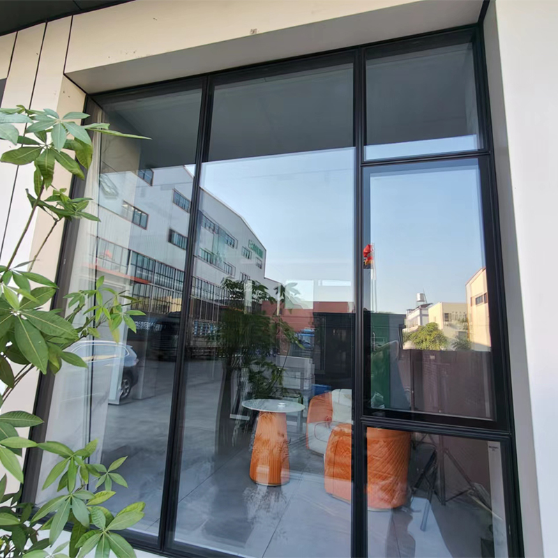 Aluminum Push Out Casement Window Grey 125 - IMLANG Company