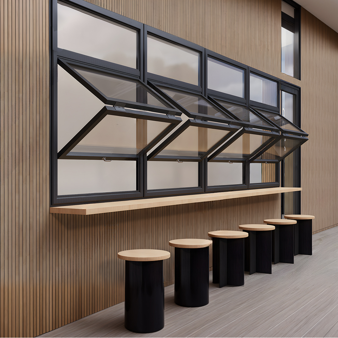 High Quality Aluminum Vertical Folding Window | IMLANG