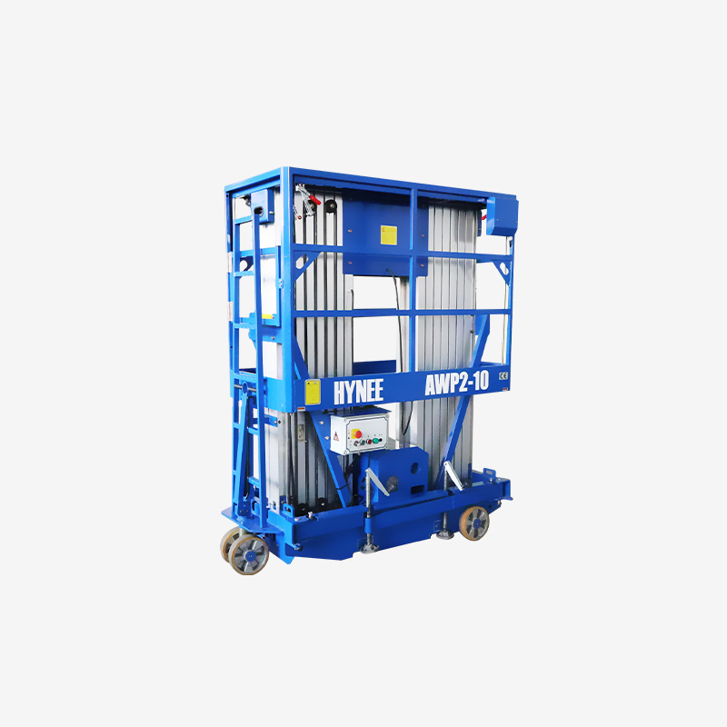 AWP2 Double Masts Push Around Vertical Lifts | HYNEE