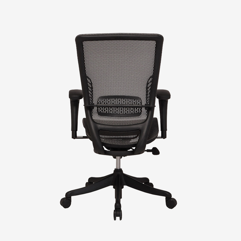 Black Office Task Chair, Ergonomic Office Chair with Mesh Back