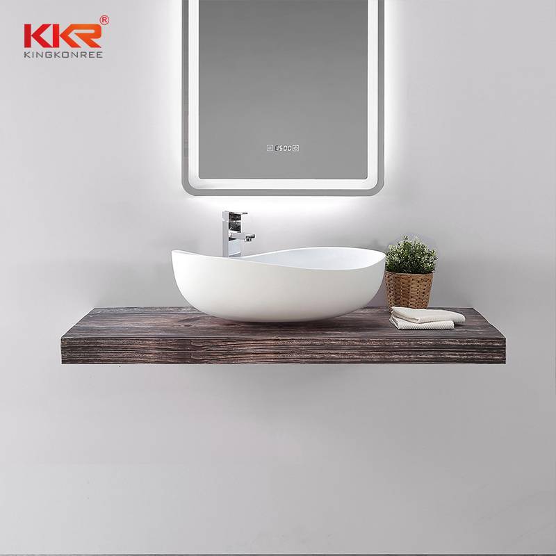 Special Design Acrylic Solid Surface Countertop Wash Basin | KingKonree