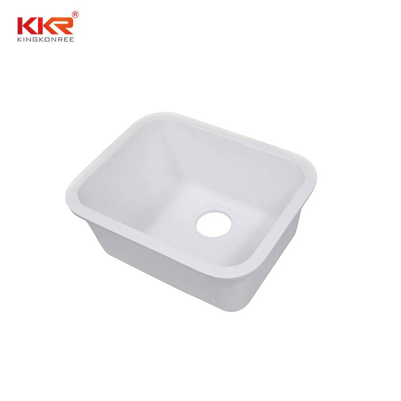 Solid Surface Undermount Kitchen Sink Kkr-mc02 | Kingkonree