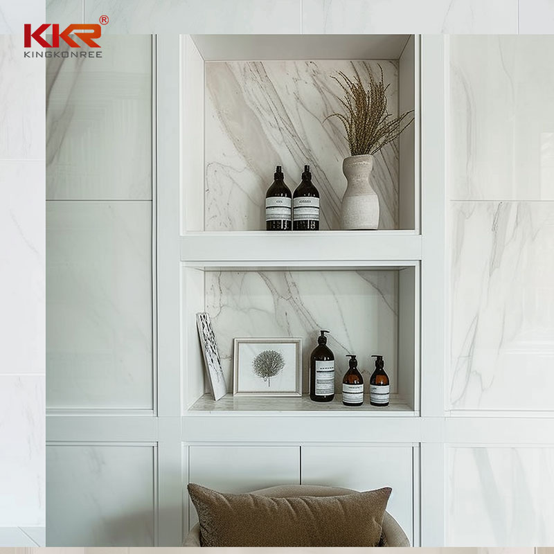 Luxury on a Budget: Solid Surface Shower Niche Ideas | Kingkonree