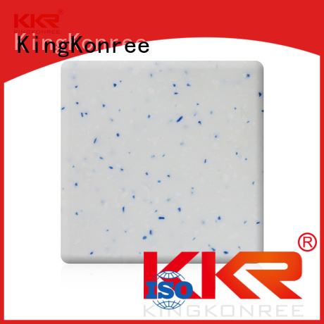 White Solid Surface Sheets for Sale Supplier for Hotel | KingKonree