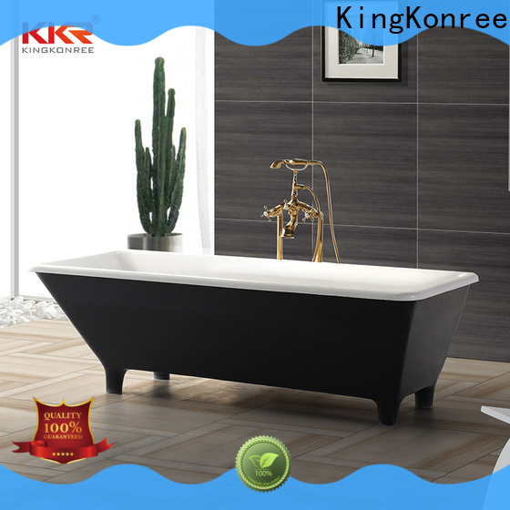 Practical Freestanding Soaking Bathtub Free Design for Bathroom | KingKonree